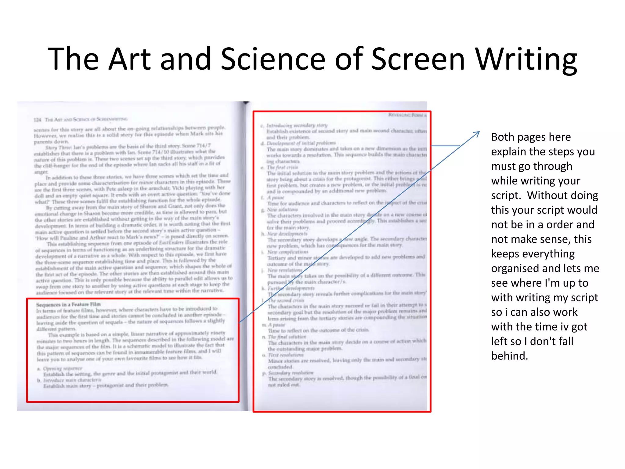 Script writing and the commissioning process | PPTX