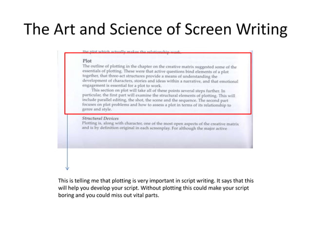 Script writing and the commissioning process | PPTX