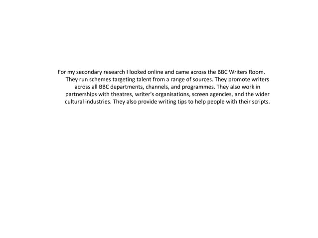 Script writing and the commissioning process | PPTX