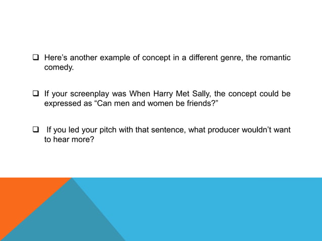 Script writing : concept | PPTX