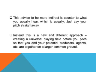 Script writing : concept | PPTX