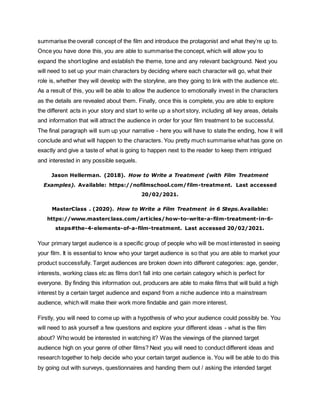 Scriptwriting evaluation | DOCX