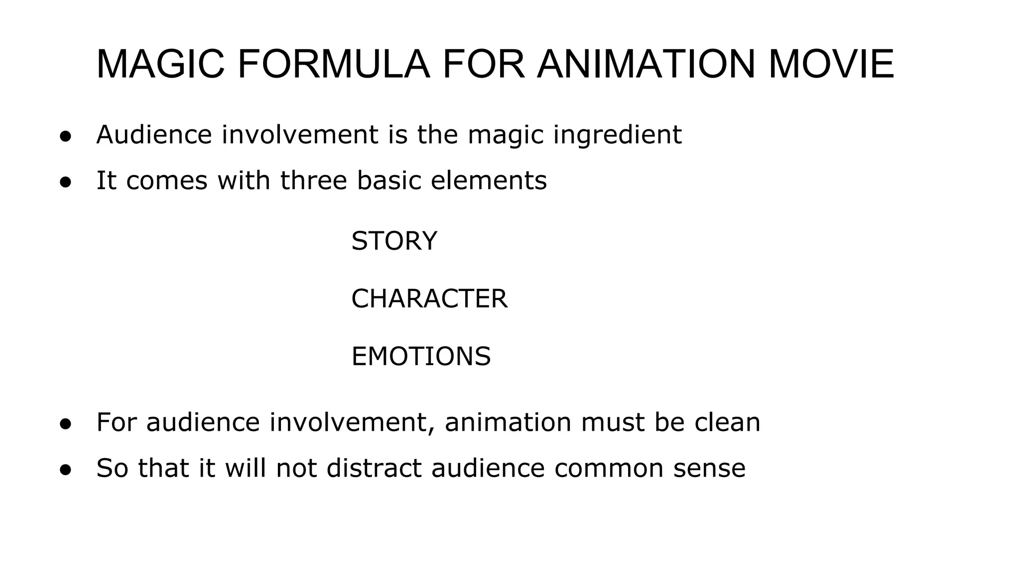 Script writing for animation movie | PPTX | Computer Animation ...