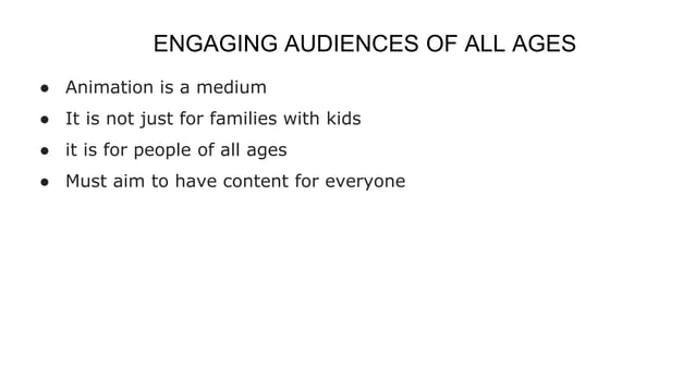 Script writing for animation movie | PPTX | Computer Animation ...