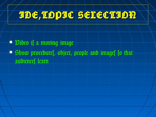 Script writing | PPT