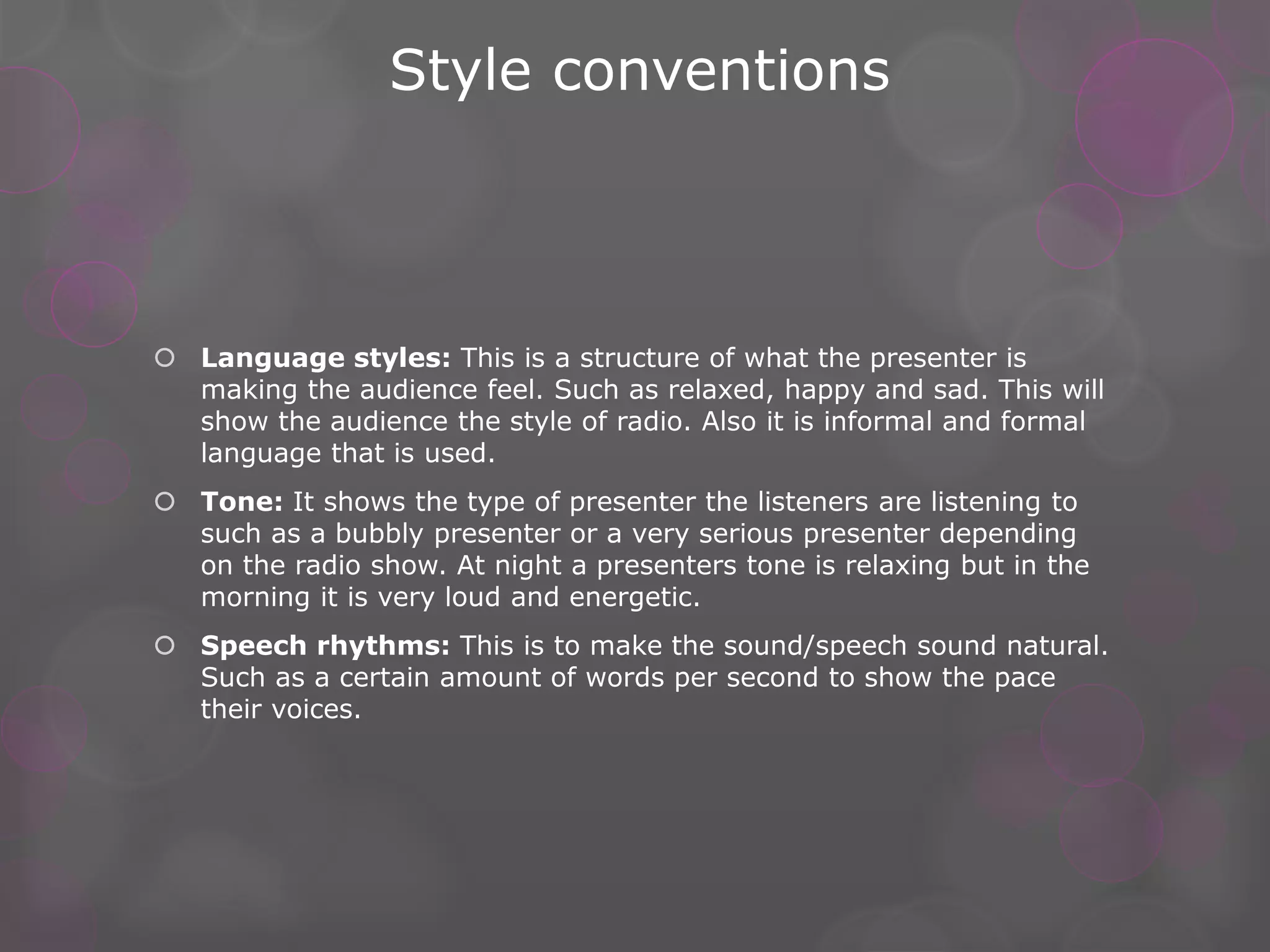 Script writing for radio | PPTX