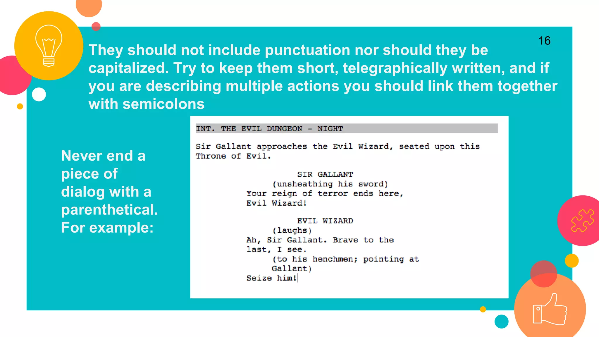 Script writing with Celtx Lecture 2 | PPTX