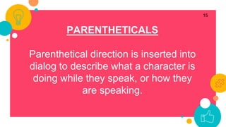 Script writing with Celtx Lecture 2 | PPTX