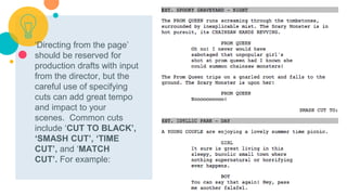Script writing with Celtx Lecture 2 | PPTX