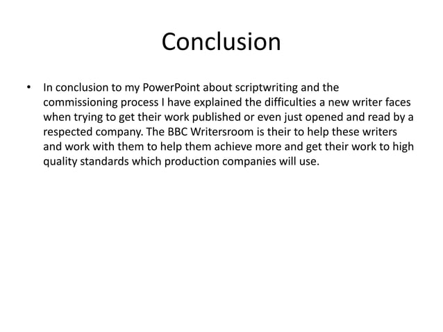 Scriptwriting powerpoint | PPTX | Screenwriting | Content Production