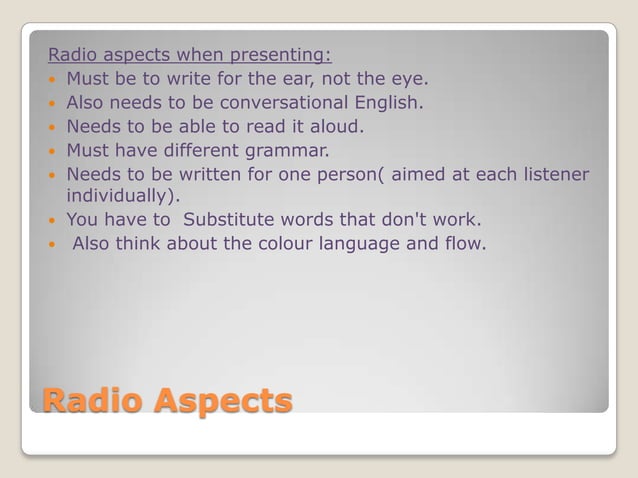 Scriptwriting Assignment 1 | PPT
