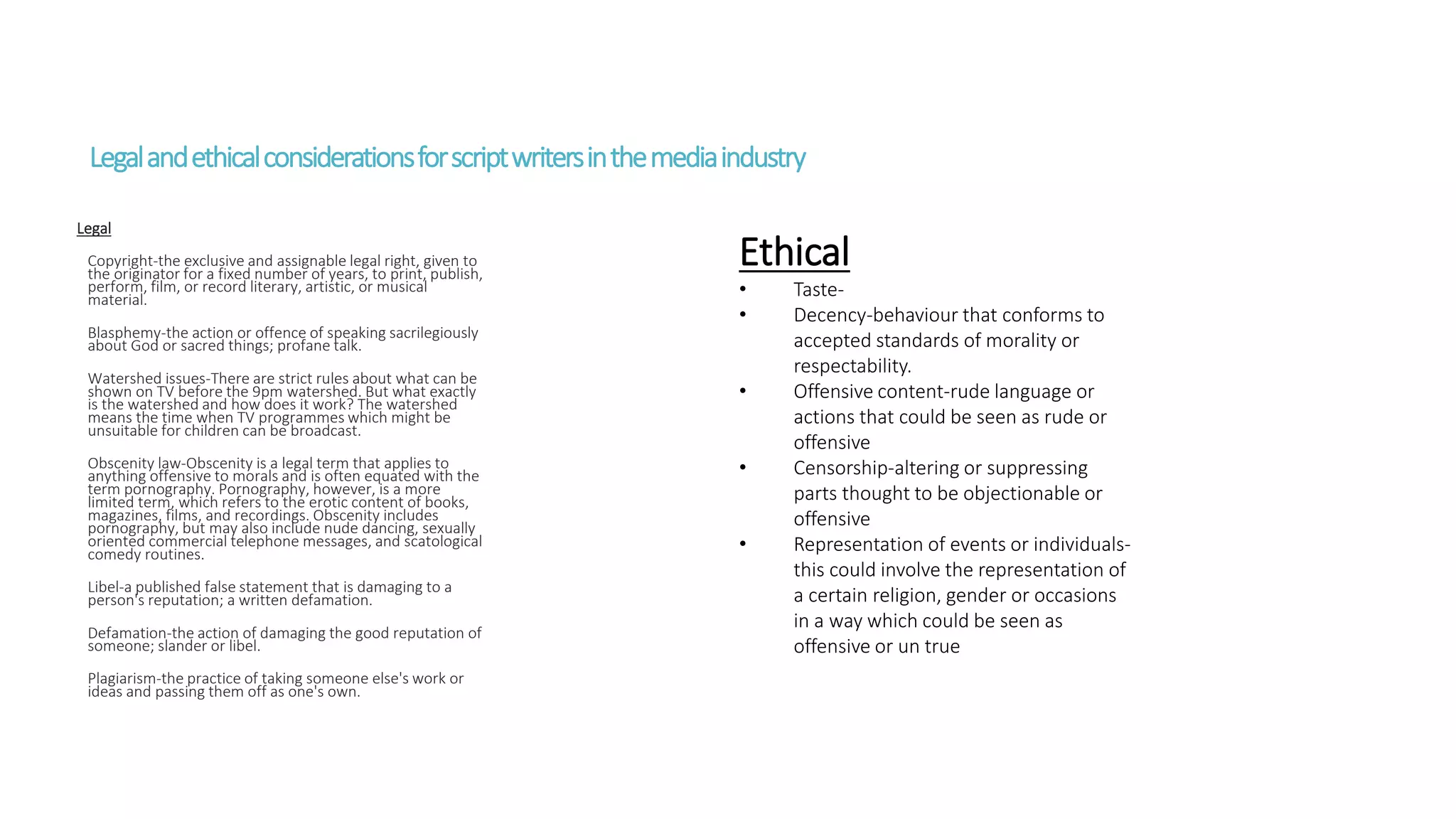 Scriptwriting+research | PPT