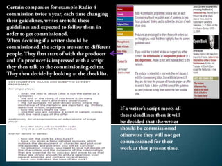 Script writing research powerpoint | PPTX