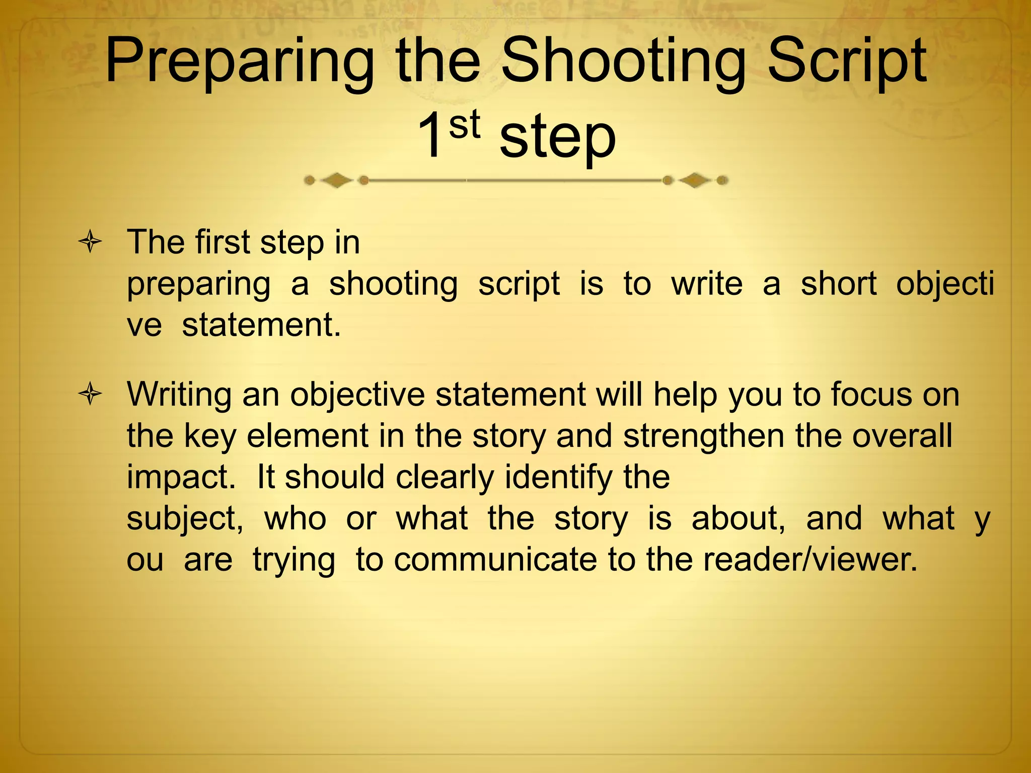 Scriptwriting & storyboarding simplified | PPTX