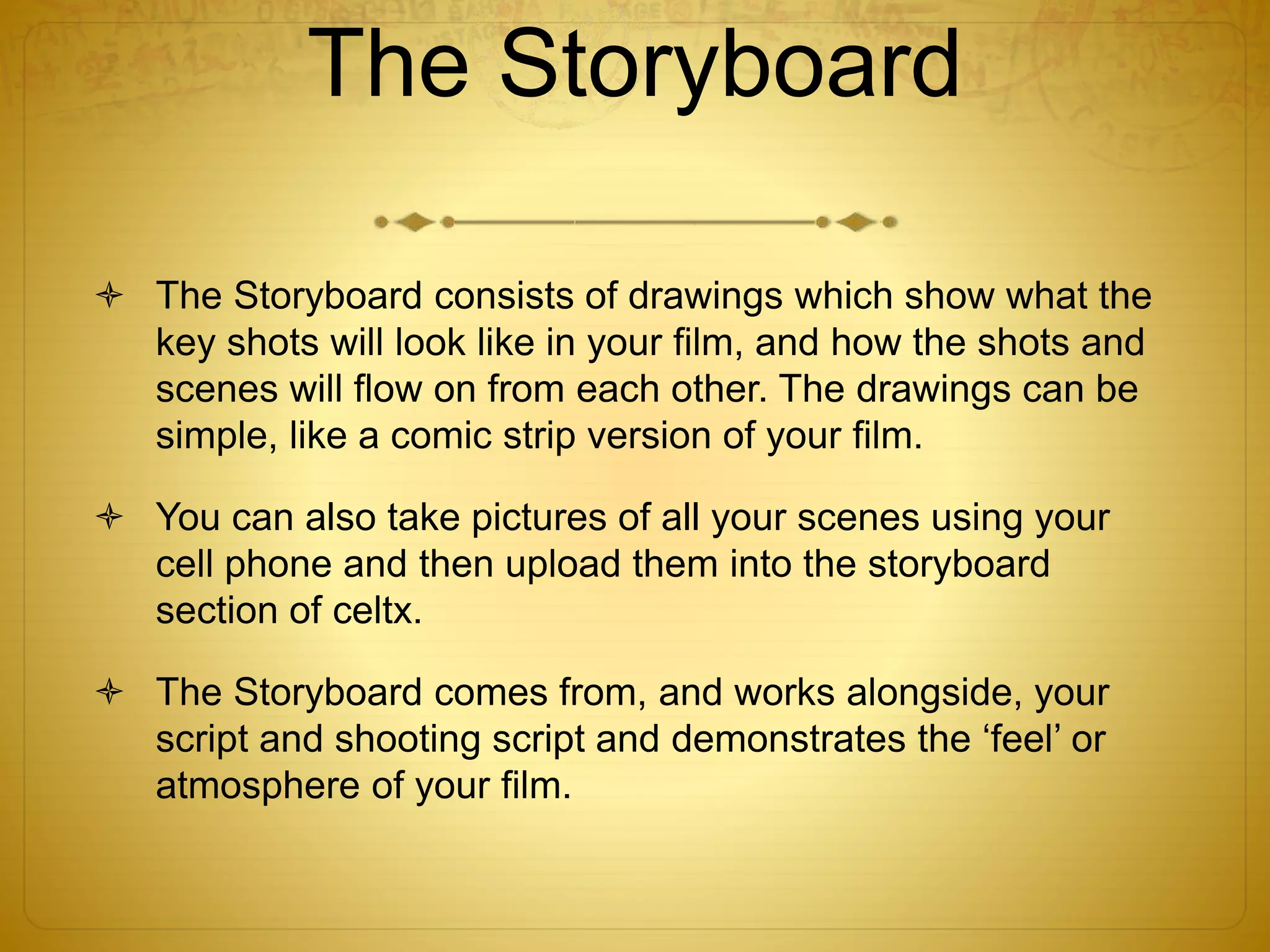 Scriptwriting & storyboarding simplified | PPTX
