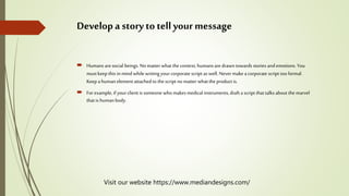 SCRIPT WRITING TIPS FOR BUDDING WRITERS | PPTX | Screenwriting ...