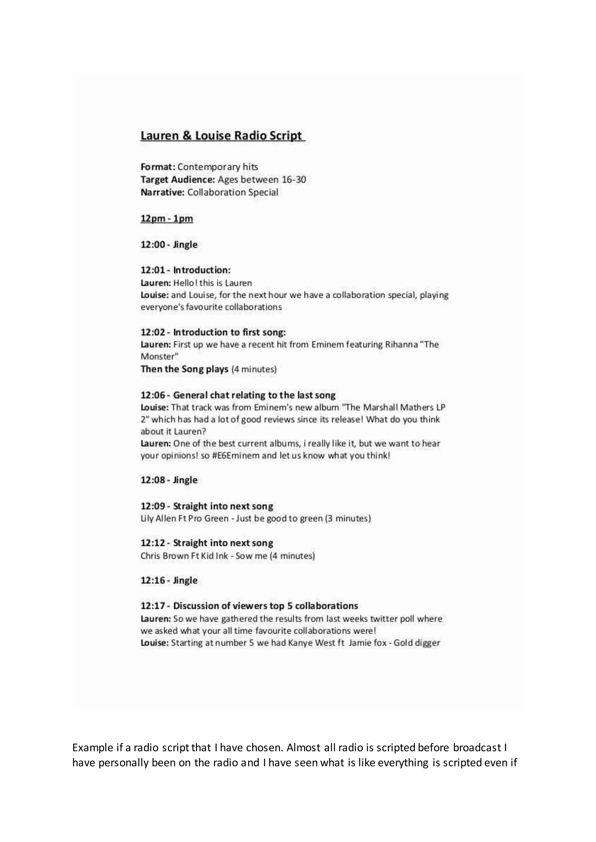 Script writting annalysis. | PDF