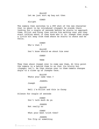 Script year 2 film | PDF