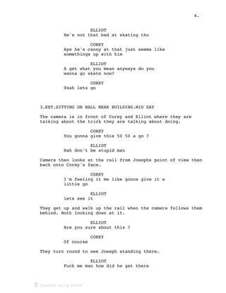 Script year 2 film | PDF
