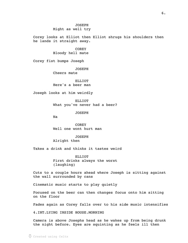 Script year 2 film | PDF