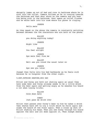 Script year 2 film | PDF
