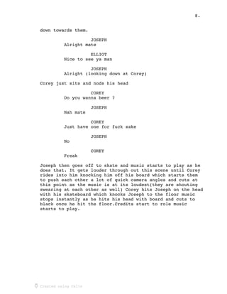 Script year 2 film | PDF