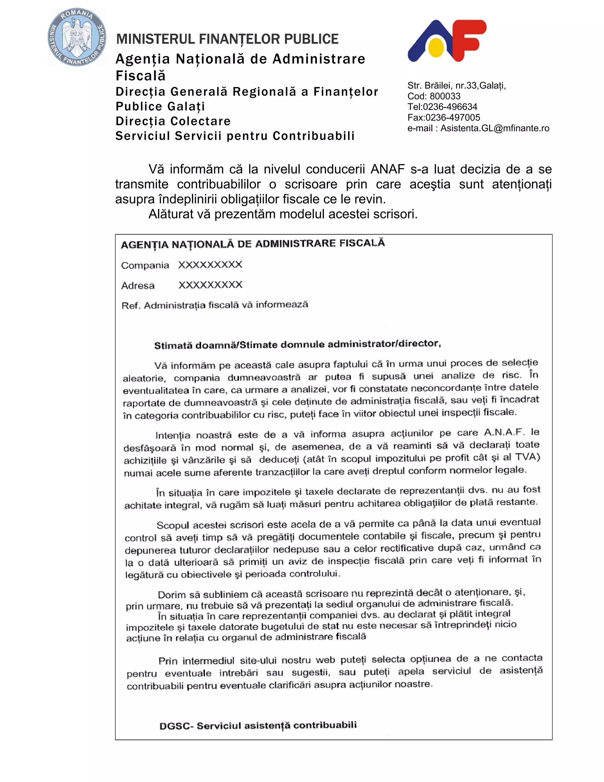 Scrisoare | PDF