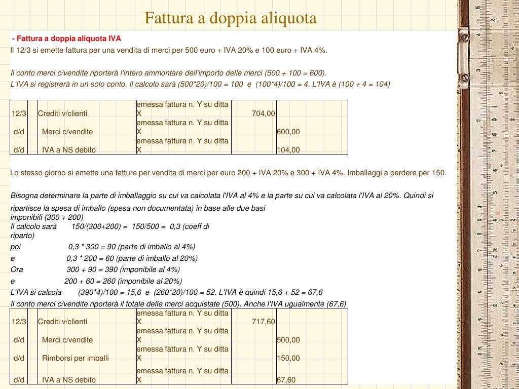 Scritture in partita doppia