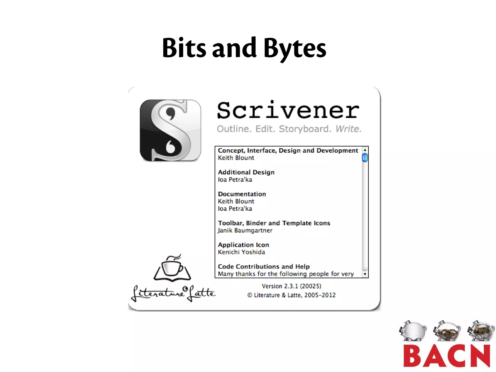 Scrivener | PDF