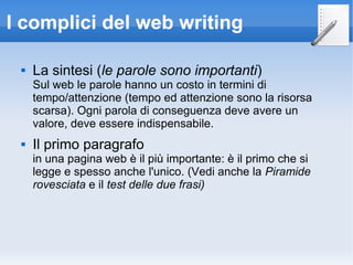 Scrivere per il web | PDF