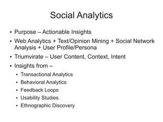 SCRM - Social Analytics | PDF