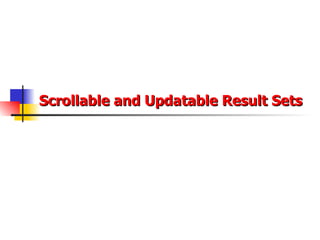 Scrollable Updatable | PPT