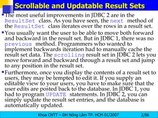 Scrollable Updatable | PPT