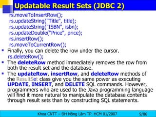 Scrollable Updatable | PPT