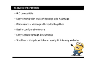 Introduction to Scrollback | PPT