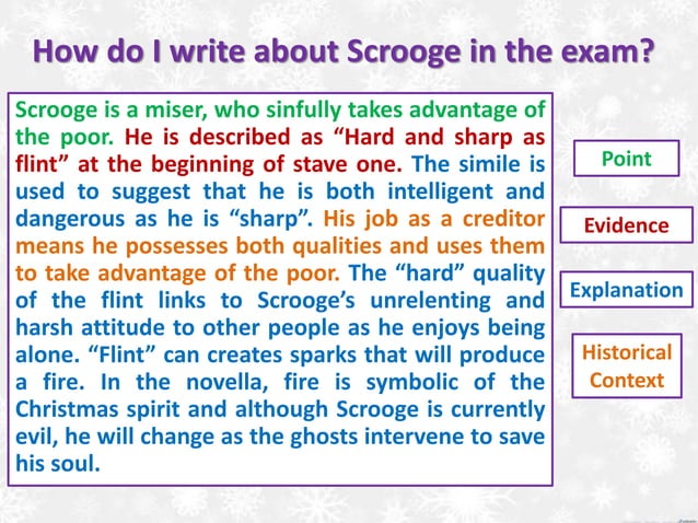 Scrooge's Characterisation | PDF