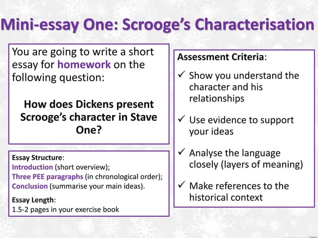 Scrooge's Characterisation | PDF