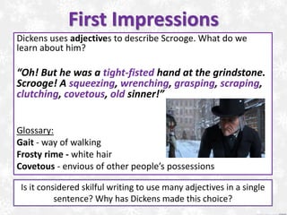 Scrooge's Characterisation | PDF