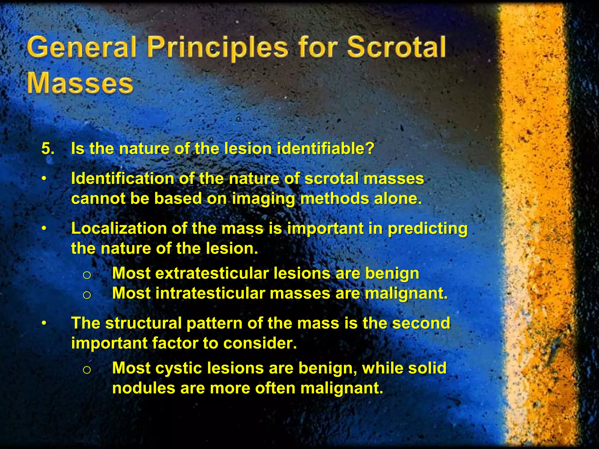 Scrotal masses | PPTX