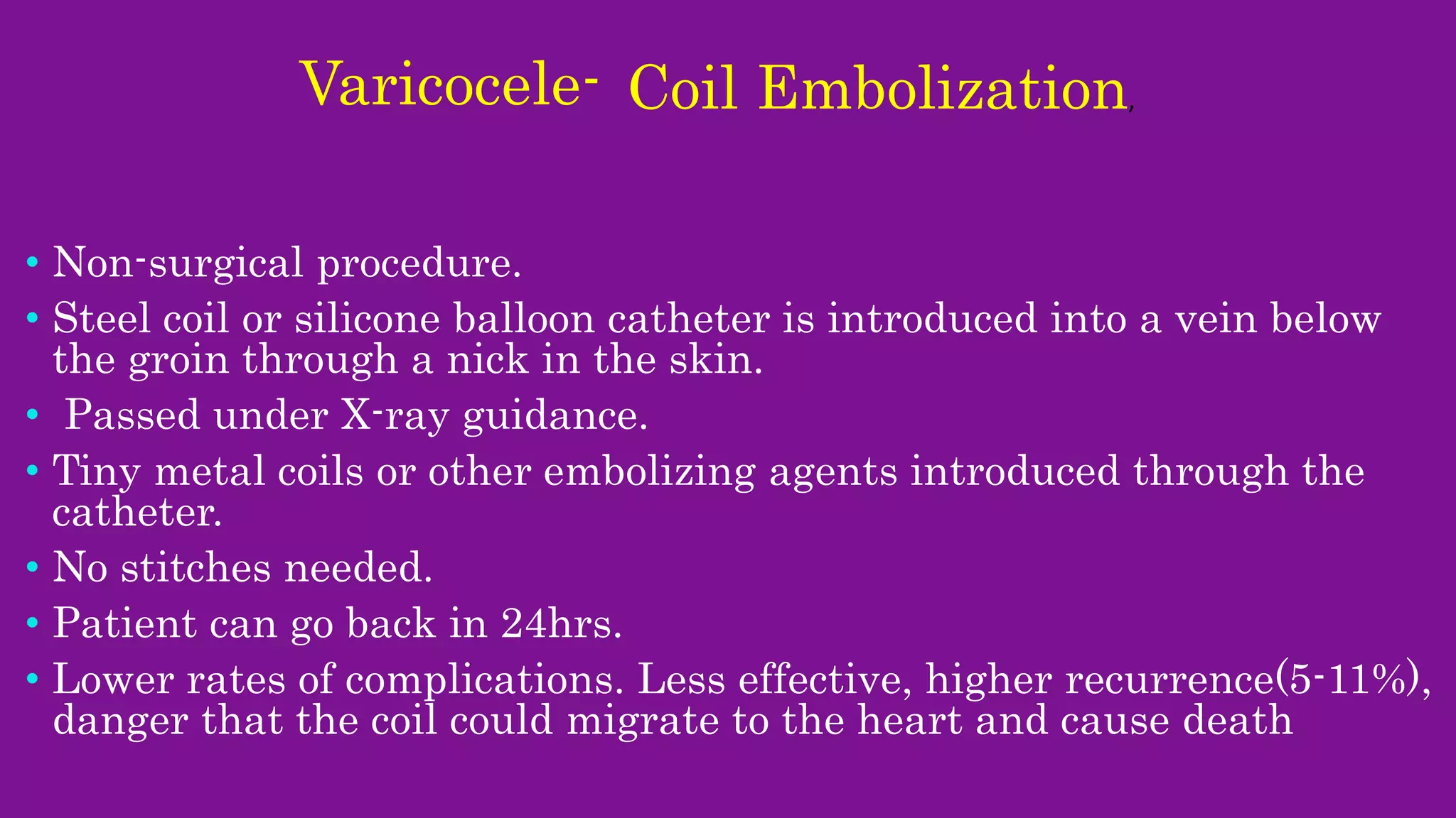Scrotal swellings 4- varicocele | PPTX
