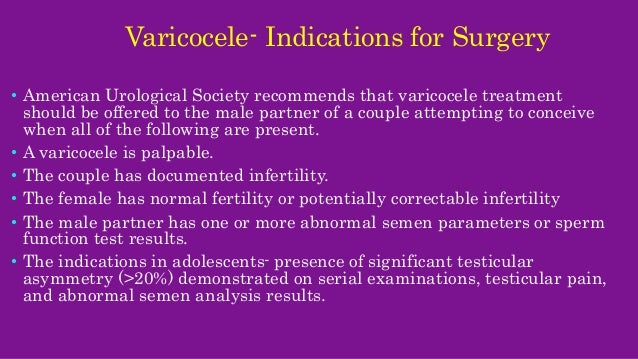 Scrotal Swellings 4 Varicocele