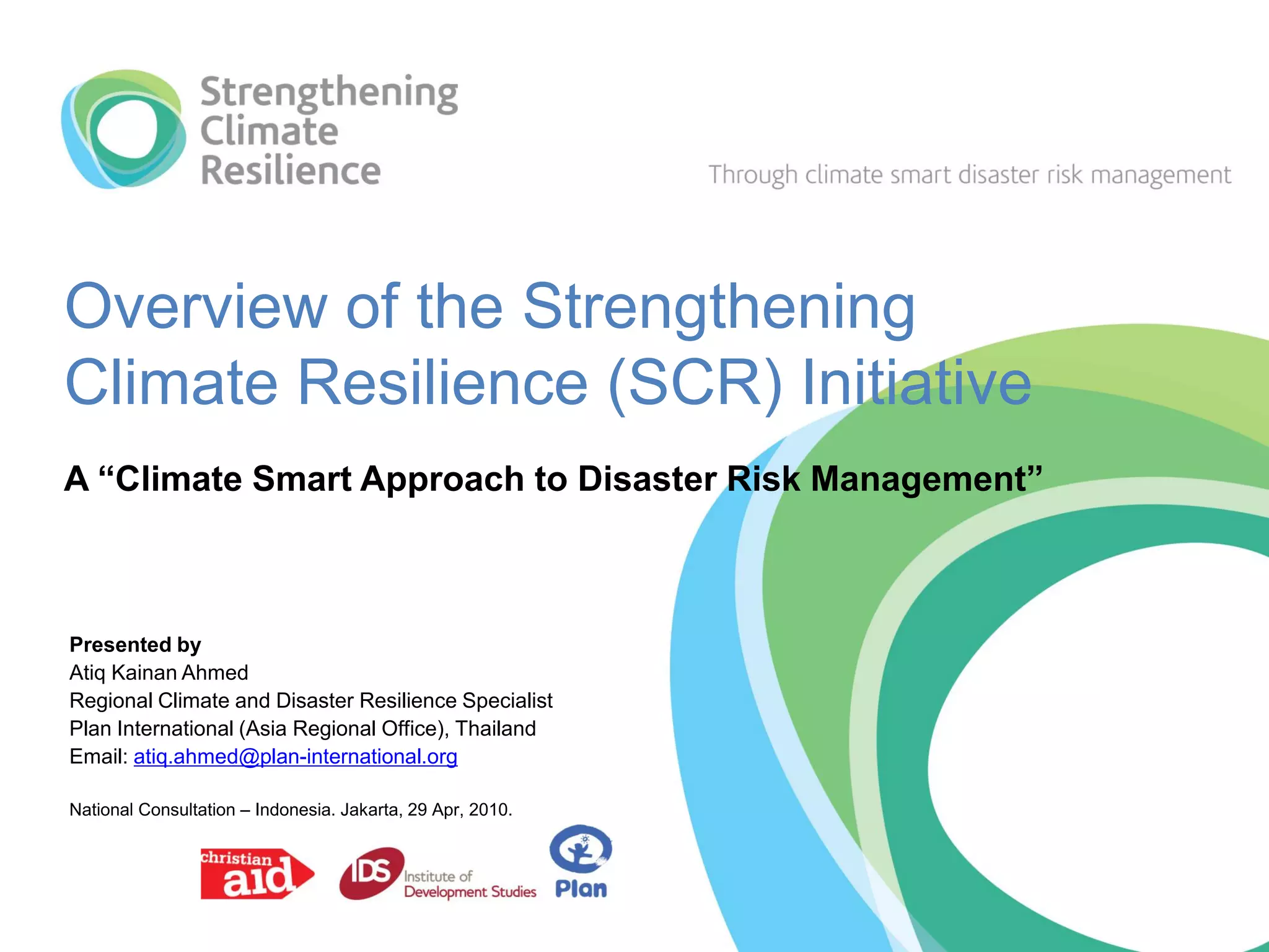 indonesia - Strengthening Climate Resilience | PDF