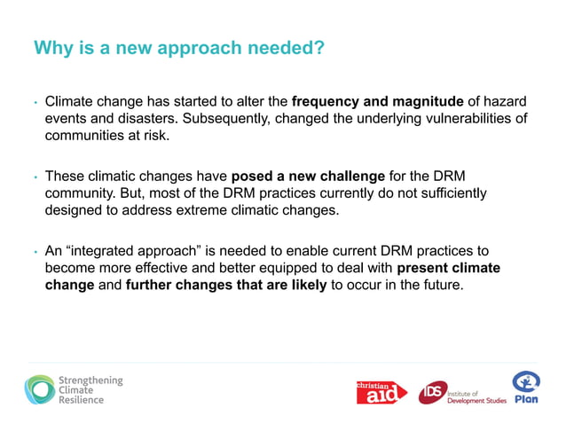 indonesia - Strengthening Climate Resilience | PPT