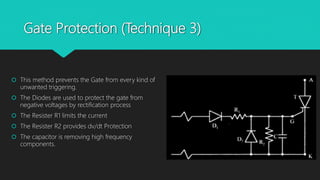 SCR protections | PPTX