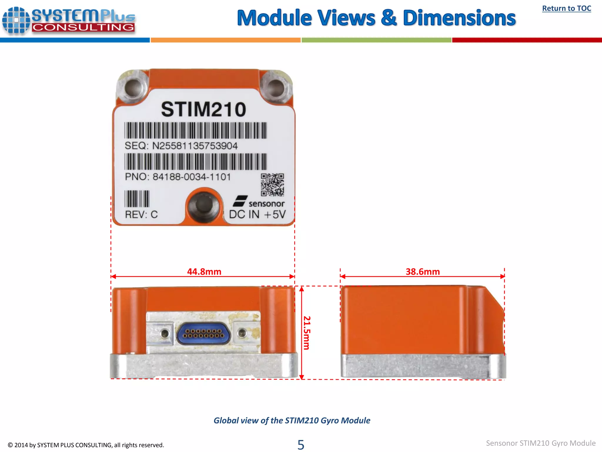 Sensonor STIM210 High-precision MEMS Gyro Module teardown reverse ...
