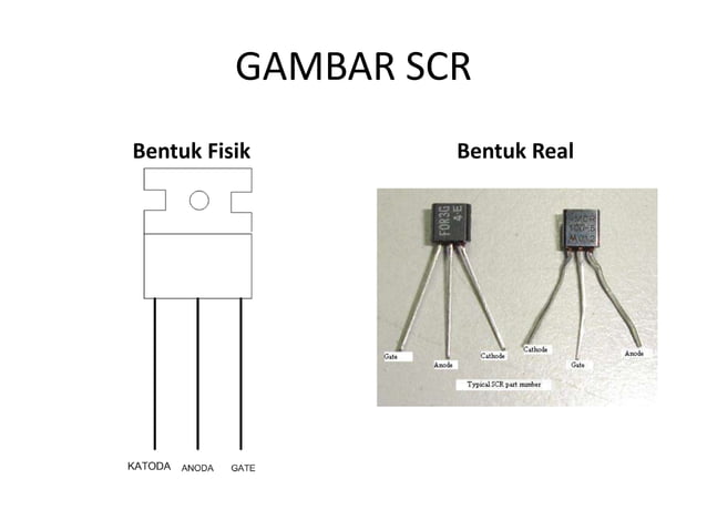 Scr (silicon controlled rectrifier) | PPT