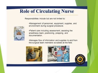 Scrub and circulating nurse | PPT