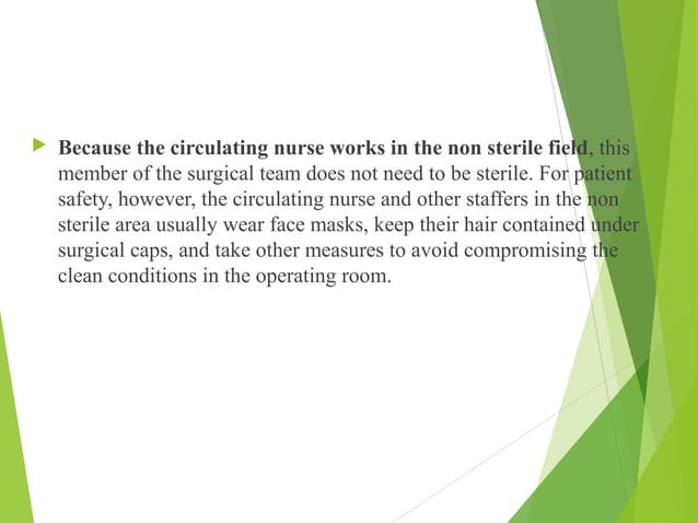 Scrub and circulating nurse | PPT | First Aid | Injuries