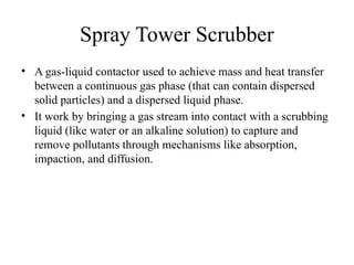 SCRUBBER OR WASTE COLLECTOR OF GASES.pptx