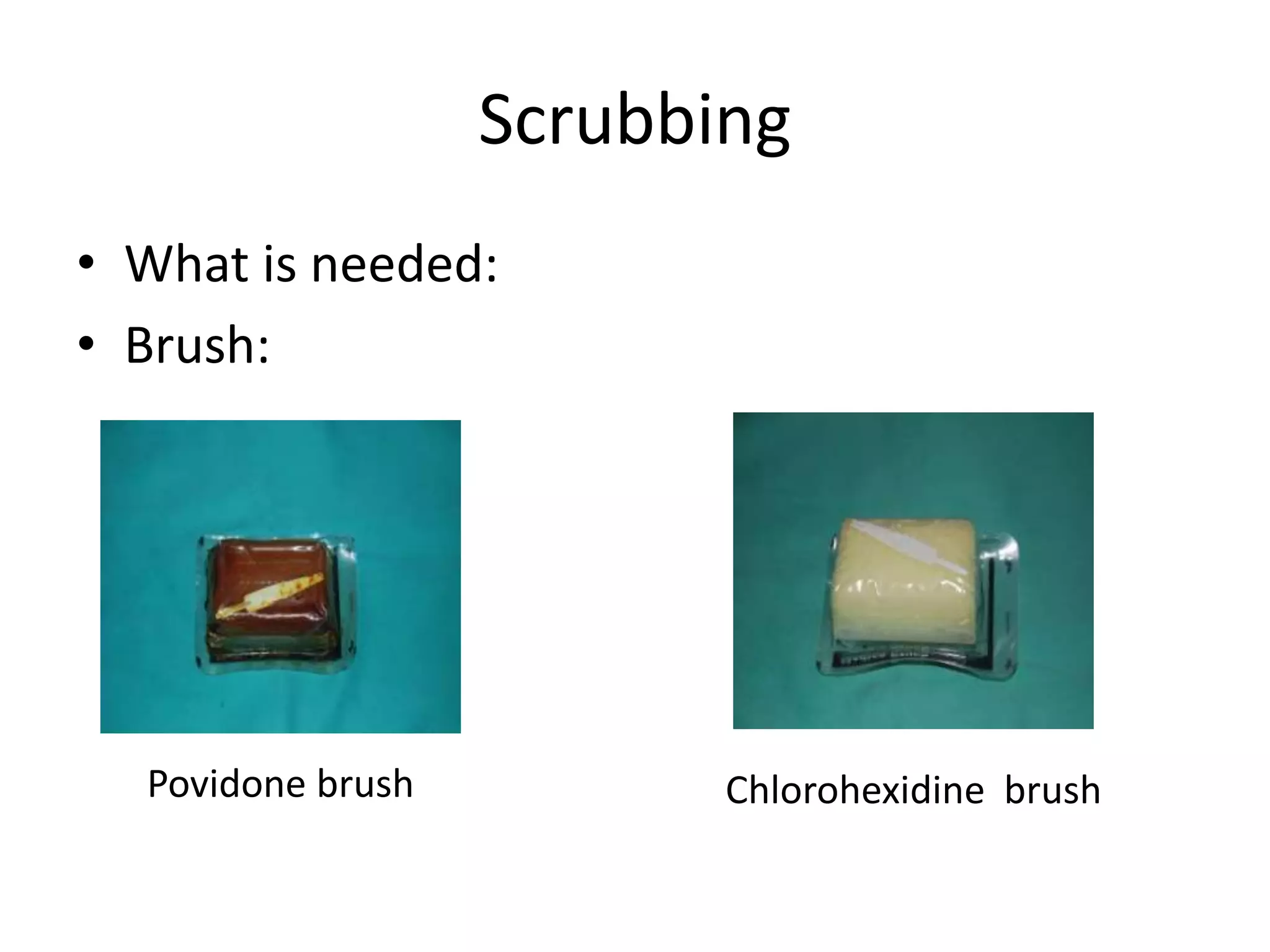 Scrubbing and gowning | PPTX